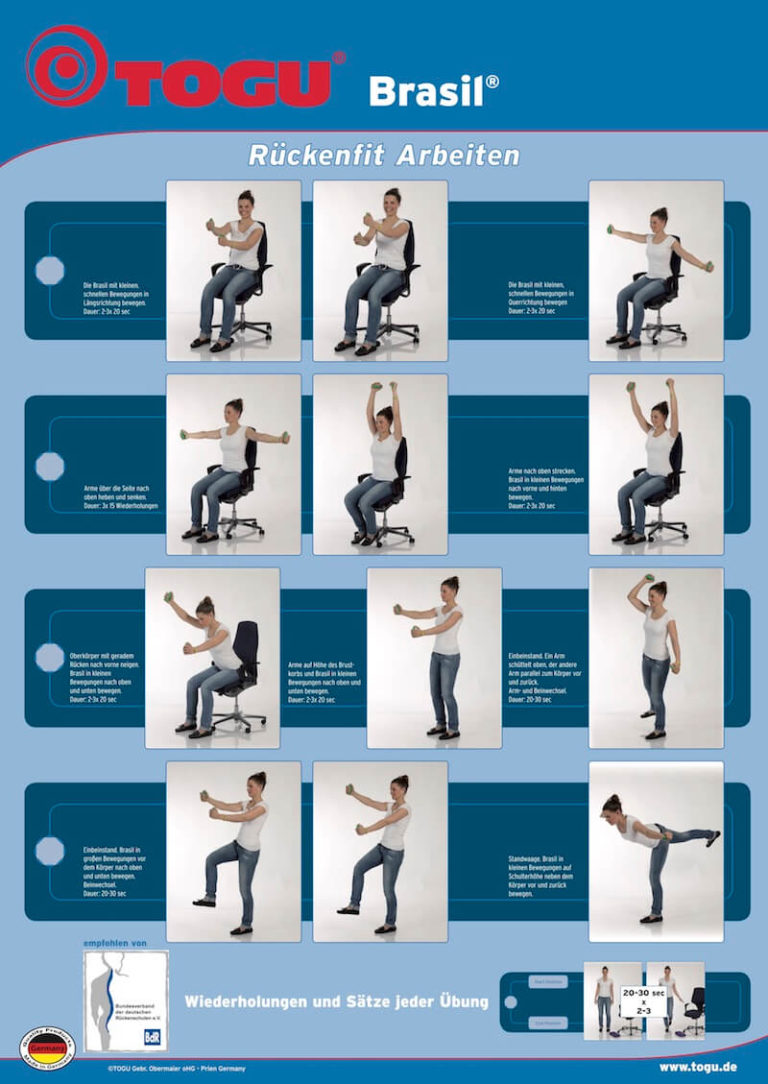 Trainingscharts | Übungen | TOGU GmbH